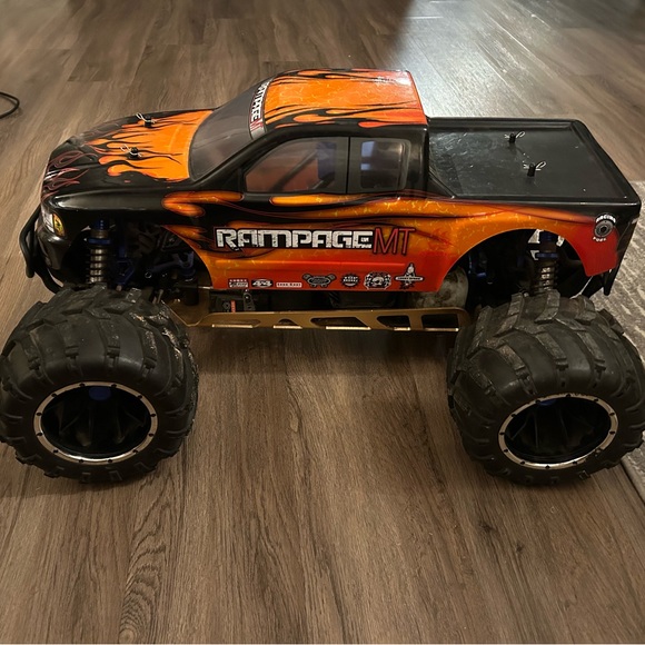 Rampage | Toys | Redcat Rer6334 5 Rampage Mt V3 4x4 Gas Monster Truck ...